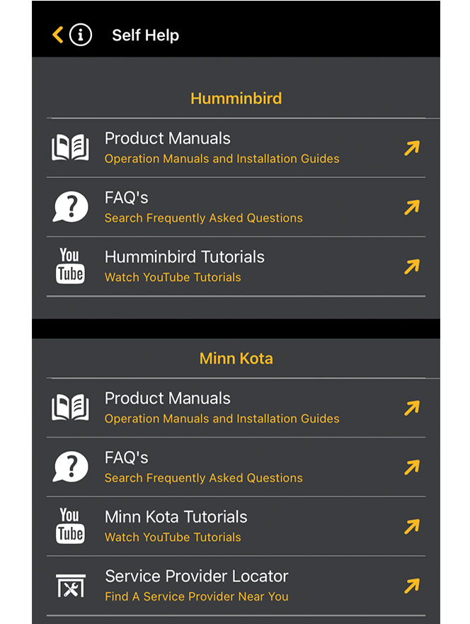 One-Boat Network App - Humminbird