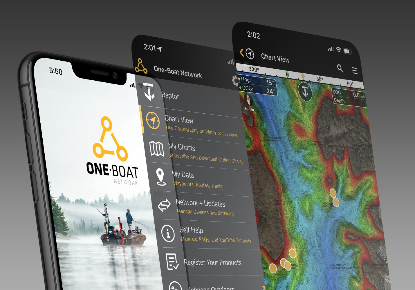 One-Boat Network App - Humminbird