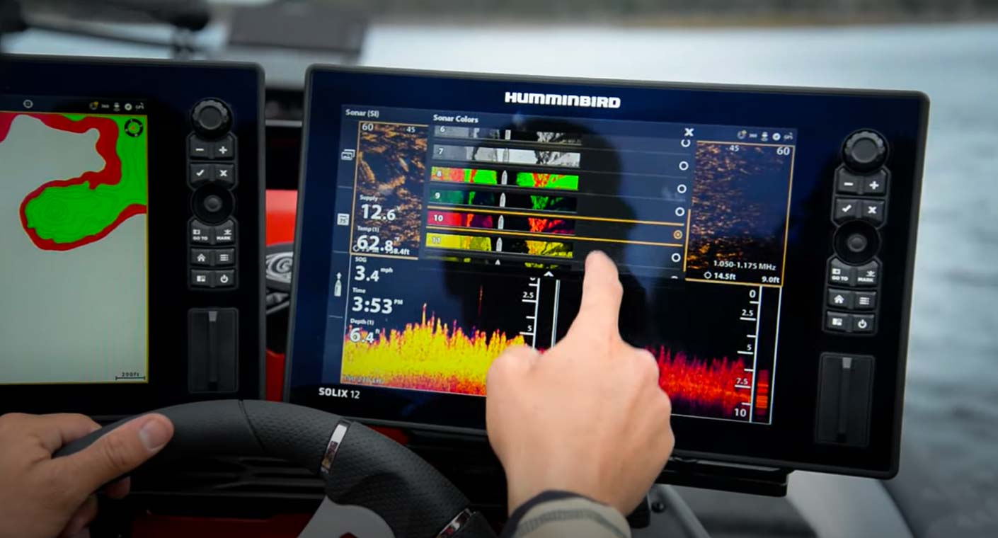 What is the Best Color Palette for Your Fish Finder - Humminbird