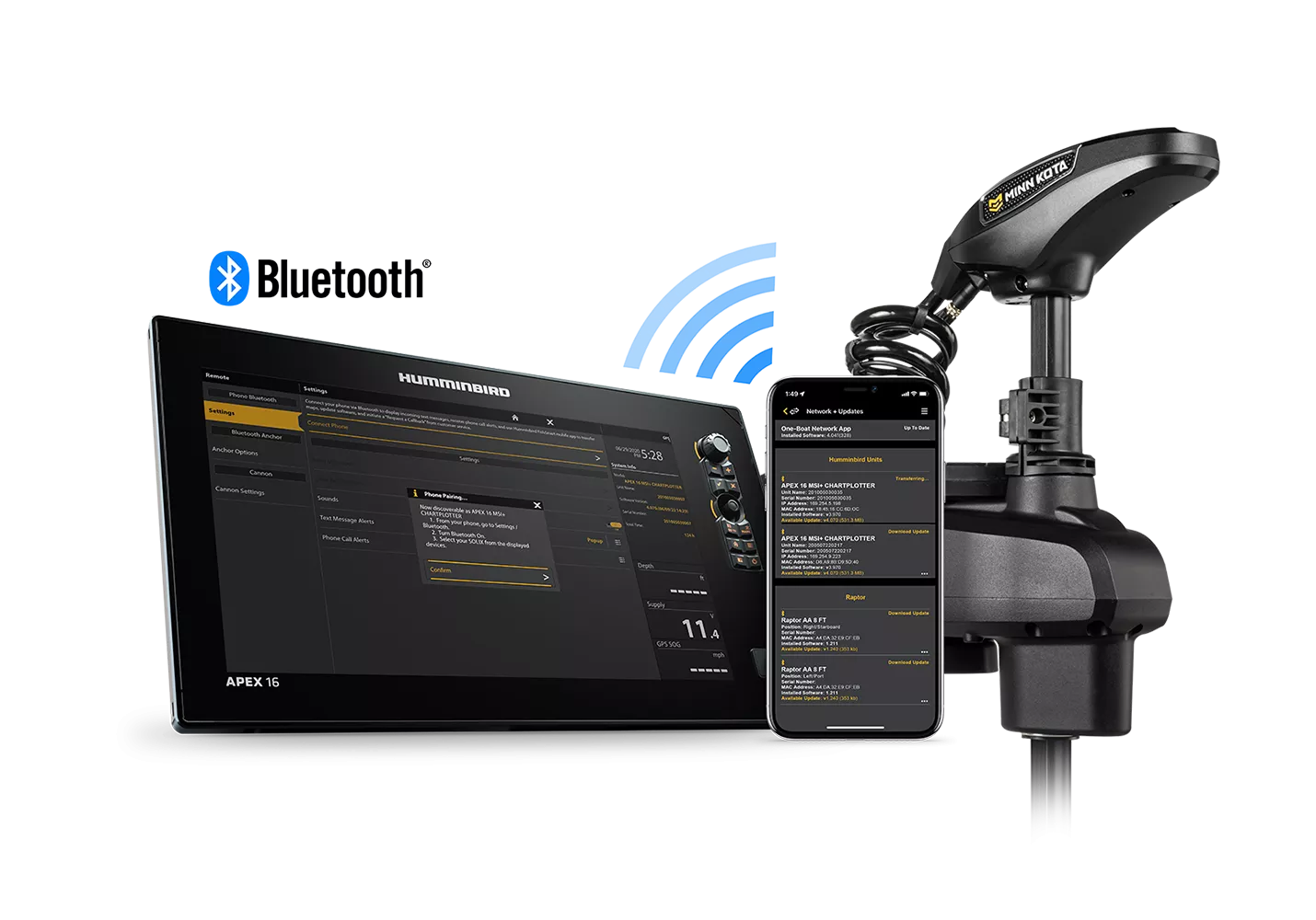 One-Boat Network App - Humminbird