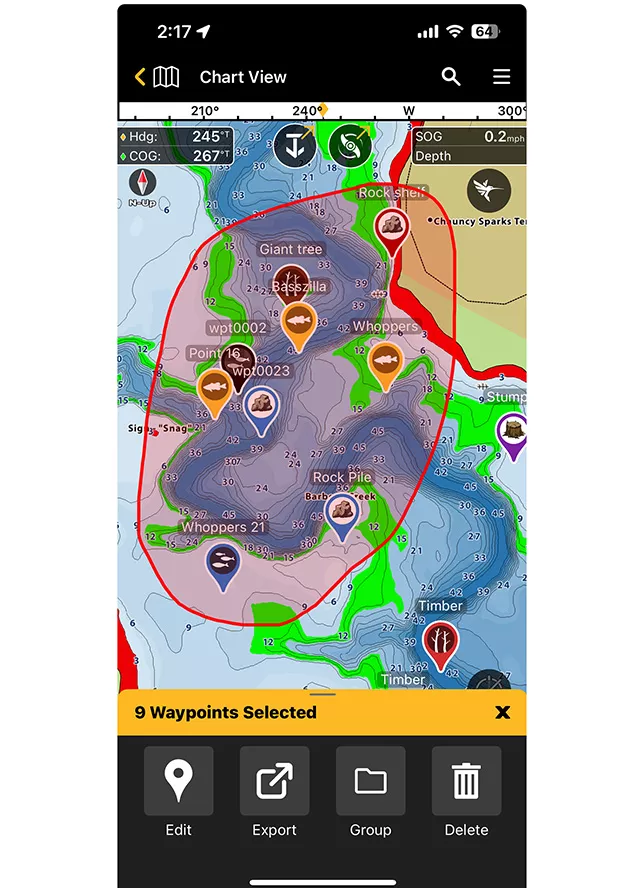 One-Boat Network App - Humminbird